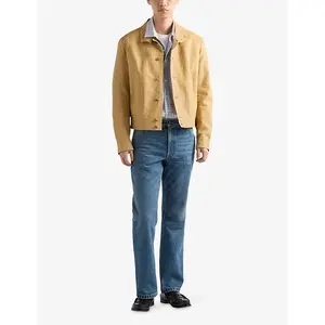 Prada Regular-fit Straight-leg Washed Denim Jeans - Blue