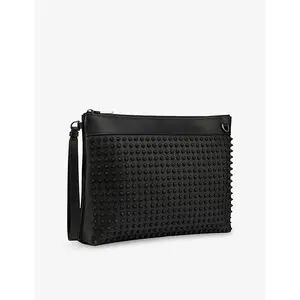 CHRISTIAN LOUBOUTIN Grained Leather Pouch