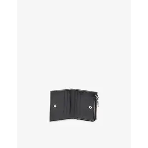 DIESEL® 1dr Bi Fold Zip Mirrored-leather Wallet