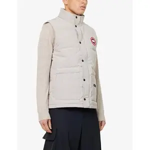 Canada Goose Freestyle Padded Shell-down Gilet - Limestone