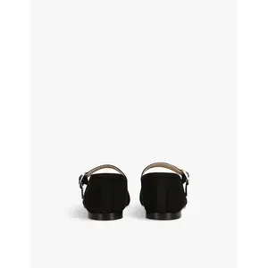Le Monde Beryl Mary Jane Square-toe Suede Pumps