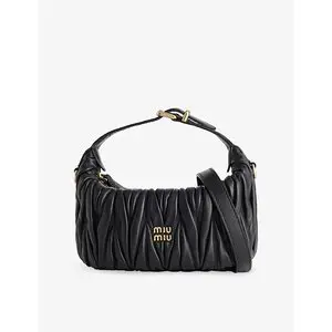 Miu Miu Matelassé Leather Top Handle Bag