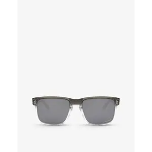 Oakley Gradient Acetate Square Sunglasses - Black