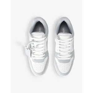 Off-White Out Of Office Leather Low-top Trainers - Grey