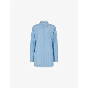 Whistles Striped Cotton Shirt