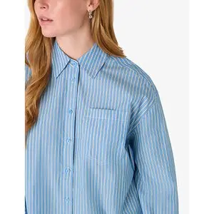 Whistles Striped Cotton Shirt