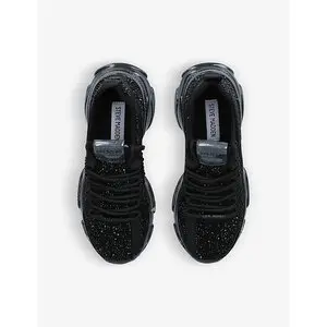Steve Madden Maxima R Studded Textile Trainers