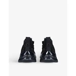 Steve Madden Maxima R Studded Textile Trainers
