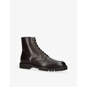 Brunello Cucinelli Lace-up Leather Boots