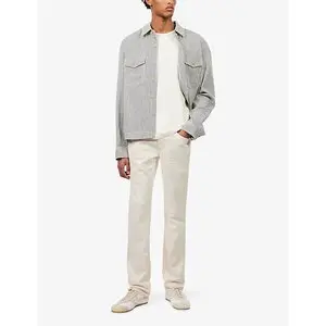 Paige Transcend Federal Slim Straight Leg Jeans - Sea Shell