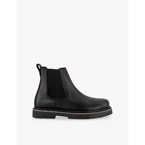 BIRKENSTOCK Highwood Leather Chelsea Boots - Black