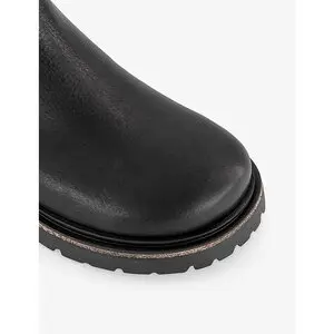 BIRKENSTOCK Highwood Leather Chelsea Boots - Black