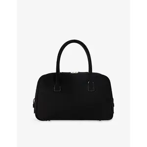 Sandro Ezmeh Suede Top-handle Bag - Black