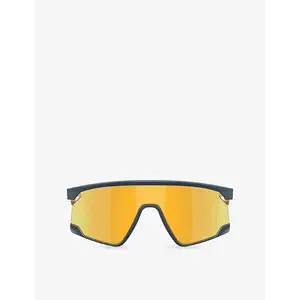 Oakley Shield-frame Nylon Sunglasses - Blue
