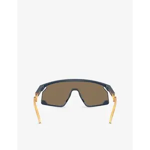 Oakley Shield-frame Nylon Sunglasses - Blue