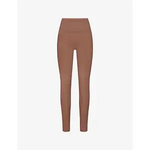 SKIMS High-waisted Ribbed Wool-blend Leggings