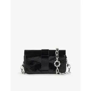 Zadig&Voltaire Patent-leather Wallet Bag - Black