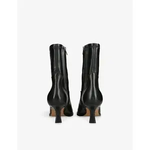 Dolce Vita Arya Leather Heeled Ankle Boots