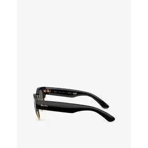Ray-ban Mega Clubmaster Acetate Sunglasses - Black