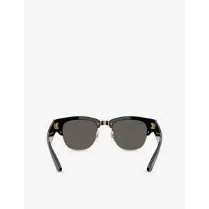 Ray-ban Mega Clubmaster Acetate Sunglasses - Black