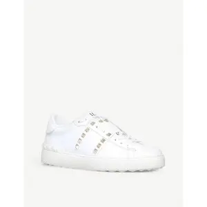 Valentino Garavani Rockstud Leather Low-top Trainers