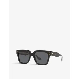 Gucci Gg1084s Square-frame Sunglasses - Black