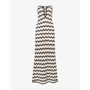 4TH & RECKLESS Charley Wave Knit Midi Dress - Multi