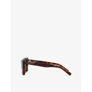 Saint Laurent Sl657 Cat-eye Sunglasses - Brown