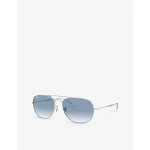 Ray-ban Pilot-frame Metal Aviator Sunglasses