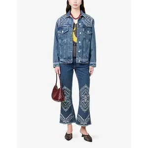 Farm Rio Embroidered Jacket