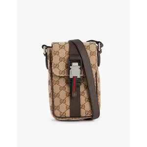 Gucci Gg Mini Canvas Messenger Bag