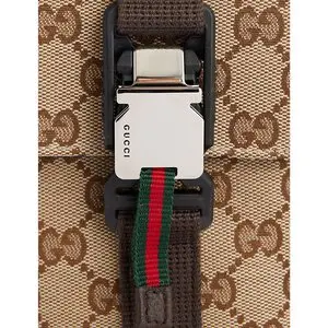 Gucci Gg Mini Canvas Messenger Bag