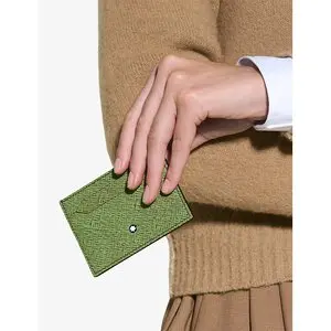 Montblanc Sartorial Logo-branded Leather Card Holder