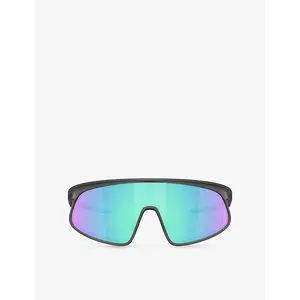 Oakley Rectangle-frame Sunglasses - Grey