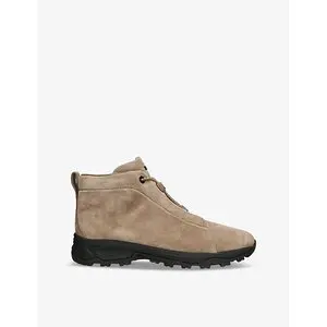 Zegna Triple Stitch Vetta High-top Trainers - Beige