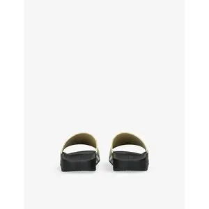 Burberry Check-print Canvas Slides