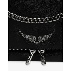 Zadig&Voltaire Rock Ii Leather Clutch - Black