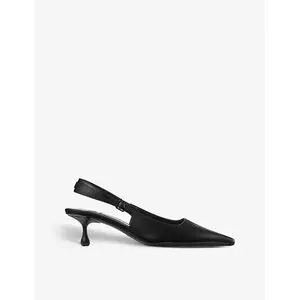JIMMY CHOO Amel 50 Slingback Heeled Courts