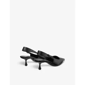 JIMMY CHOO Amel 50 Slingback Heeled Courts