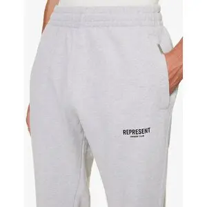 REPRESENT Owners' Club Relaxed-fit Cotton-jersey Jogging Bottoms
