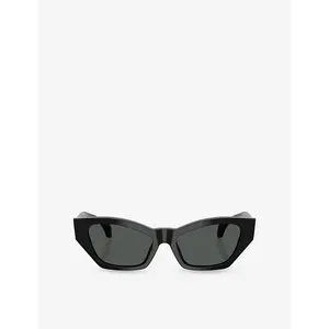 Versace Ve4488u Cat-eye Sunglasses - Black