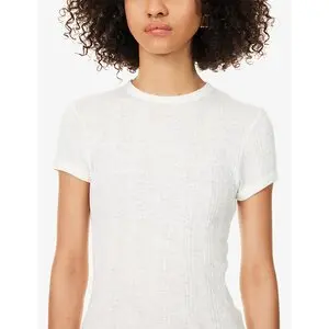MOTHER The Itty Bitty Ringer Cotton T-shirt