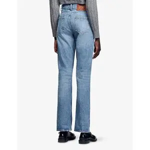 Sandro Slim-fit Flared Denim Jeans