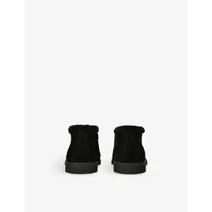 Santoni Fortune Suede Ankle Boots