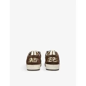 GOLDEN GOOSE Ballstar Suede Trainers - Brown/oth