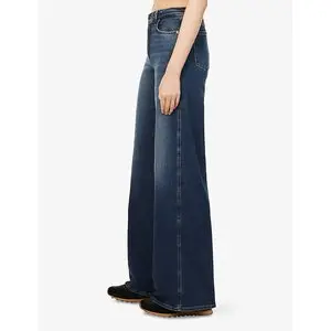 7 For All Mankind Lotta Flared Stretch-denim Blend Jeans