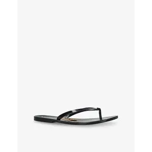 Sam Edelman Dean Jelly Flip Flops - Black
