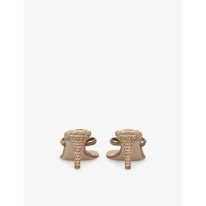 GIANVITO ROSSI Calypso Heeled Sandals - Camel