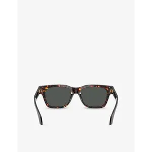 Versace Ve4486 Square-frame Acetate Sunglasses - Brown