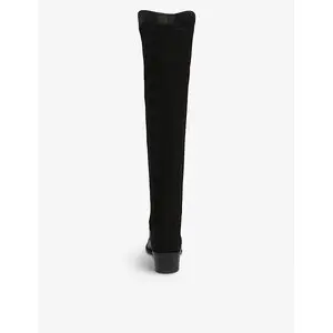 STUART WEITZMAN Leather Over-the-knee Boots - Black